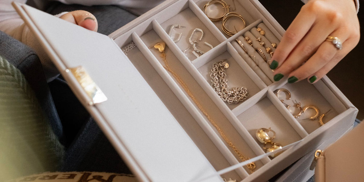 Gift Bundle: Jewellery Box Lid – Tagged "Color_Pebble Grey"– Stackers Singapore