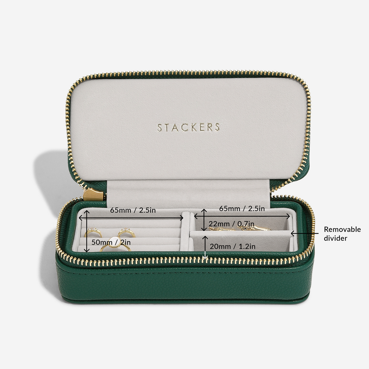 Medium Travel Jewellery Box (Pick A Color) – Stackers Singapore